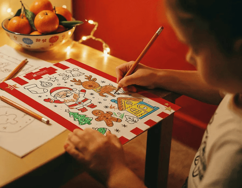 Christmas coloring competition: Win a holiday package | Landquart ...